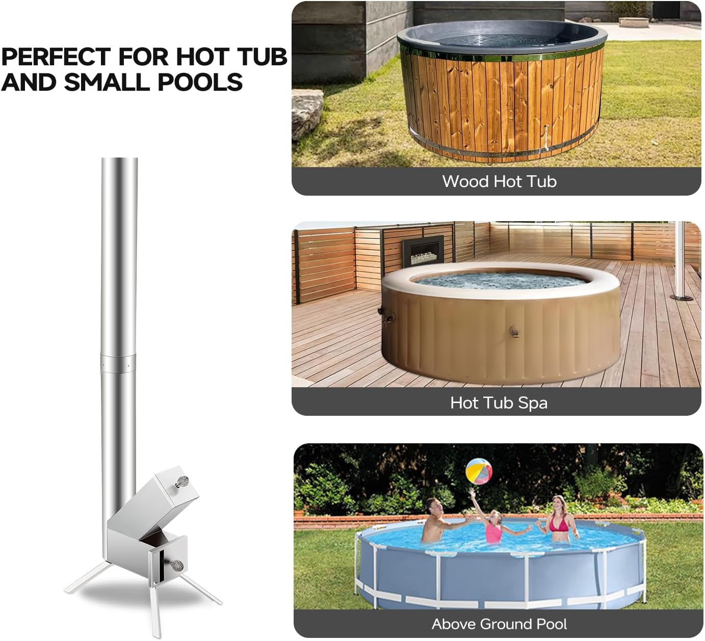 Outdoor Wood Fired Hot Tub Heaters Review