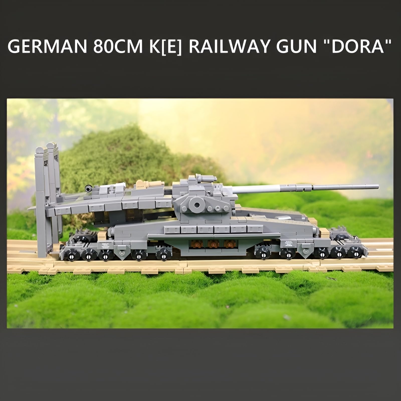 Military Tank Building Kit, 628 PCS Army Dora Tank Building Kit for ...