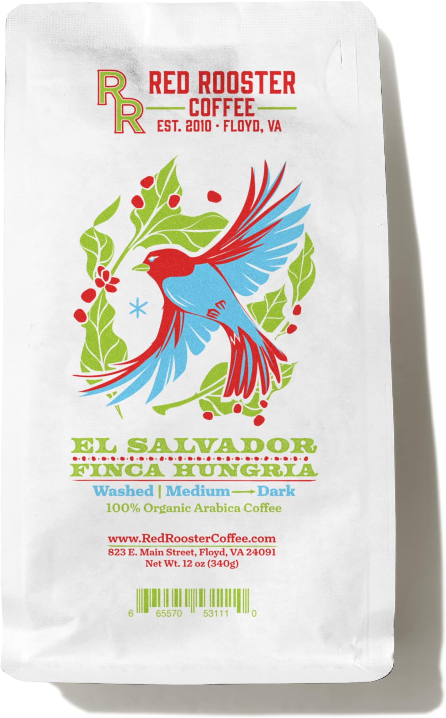 Amazon.com : Red Rooster Coffee Roaster, Ethiopia Worka Sakaro, Light ...