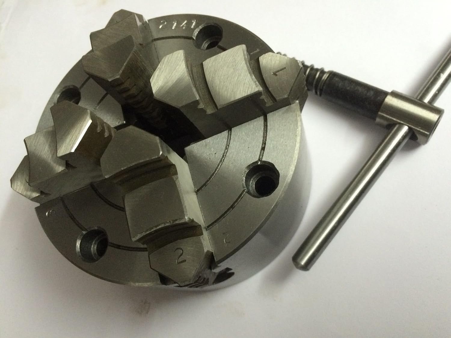 4" Inches(100 mm) 4 Jaw Independent Chuck for Lathe Machine - Amazon.com
