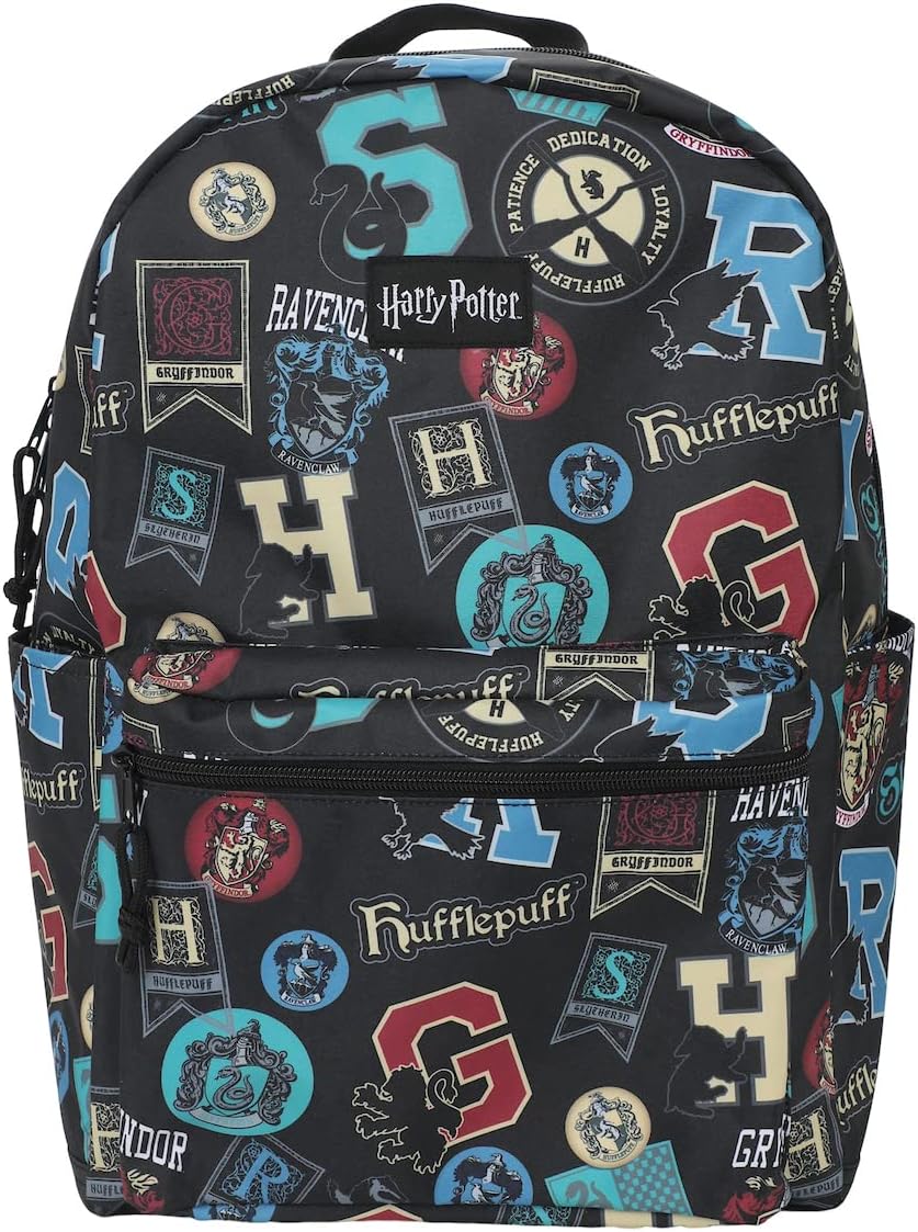 Amazon.com | Harry Potter Kids Backpack Hogwarts School Bag Gryffindor ...