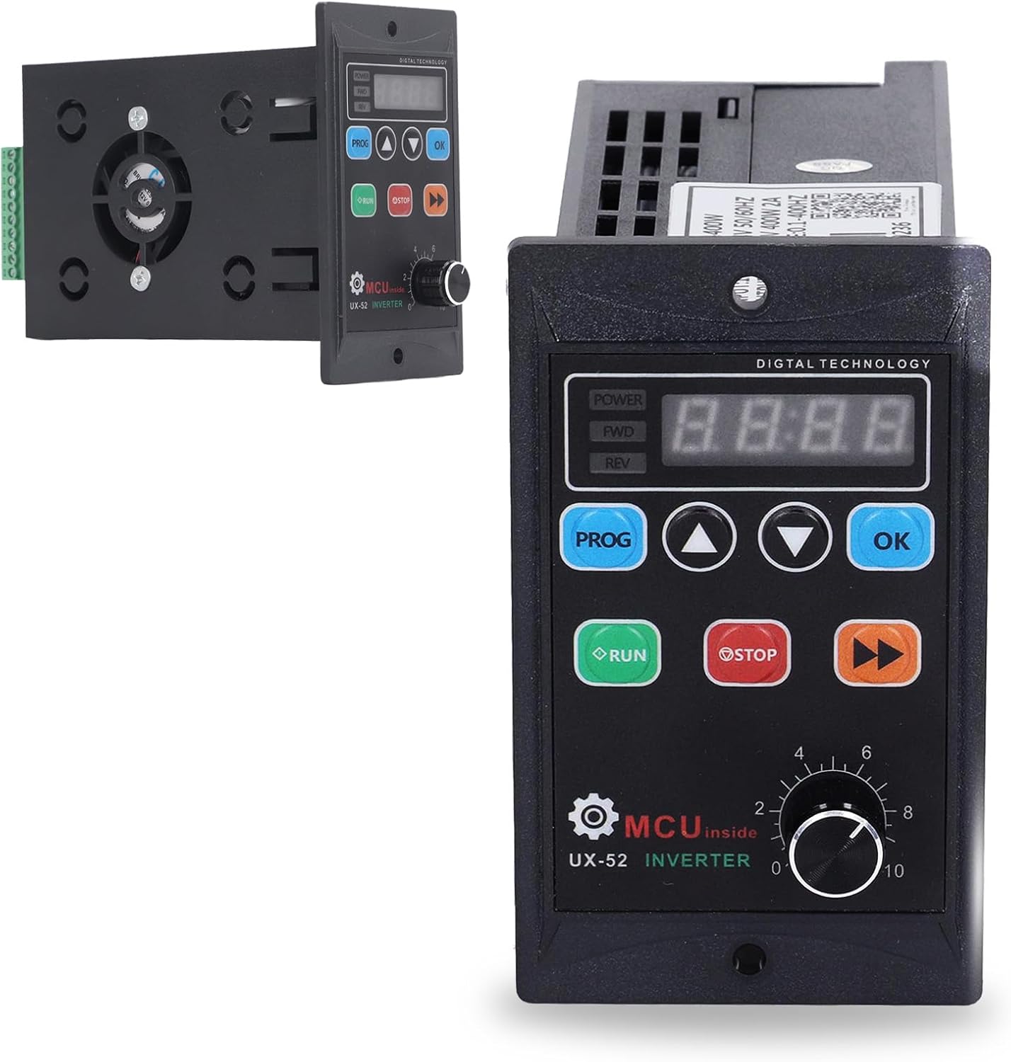 Amazon.com: Mini Variable Frequency Drive Controller, 176‑264V Input ...