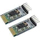 Amazon.com: HiLetgo 2pcs HC-05 Wireless Bluetooth RF Transceiver Master ...