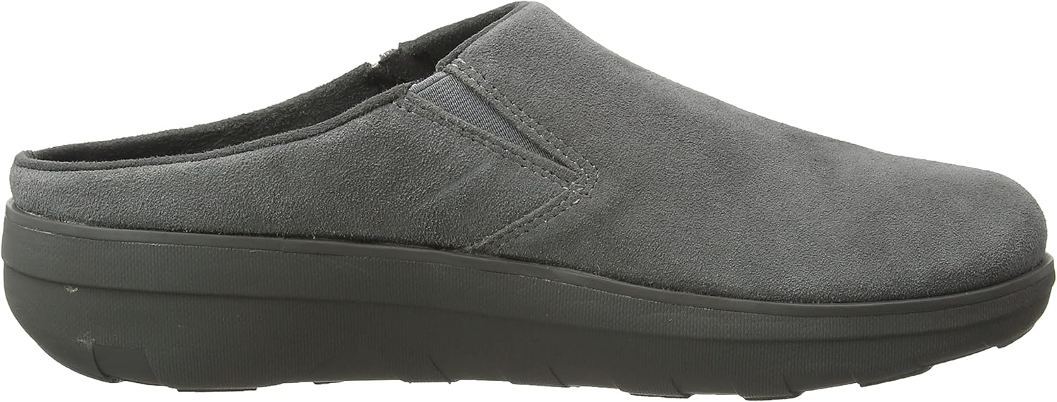 FITFLOP Women's Loaff Suede Clogs, Light Grey - 7 M : Buy Online at ...