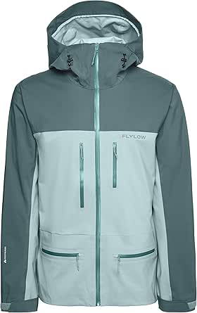 Amazon.com: Flylow Men's Kane Jacket Waterproof Breathable Ski and ...