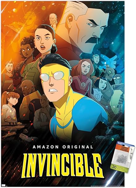 Amazon.com: Trends International Invincible - Group One Sheet Wall ...