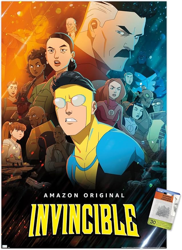 Amazon.com: Trends International Invincible - Group One Sheet Wall ...