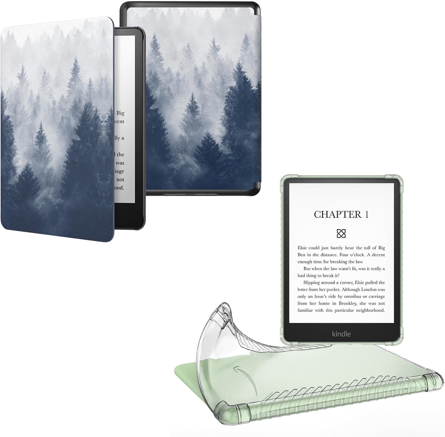 Amazon.com: Moko Clear Case for 6.8" Kindle Paperwhite (11th Generation ...