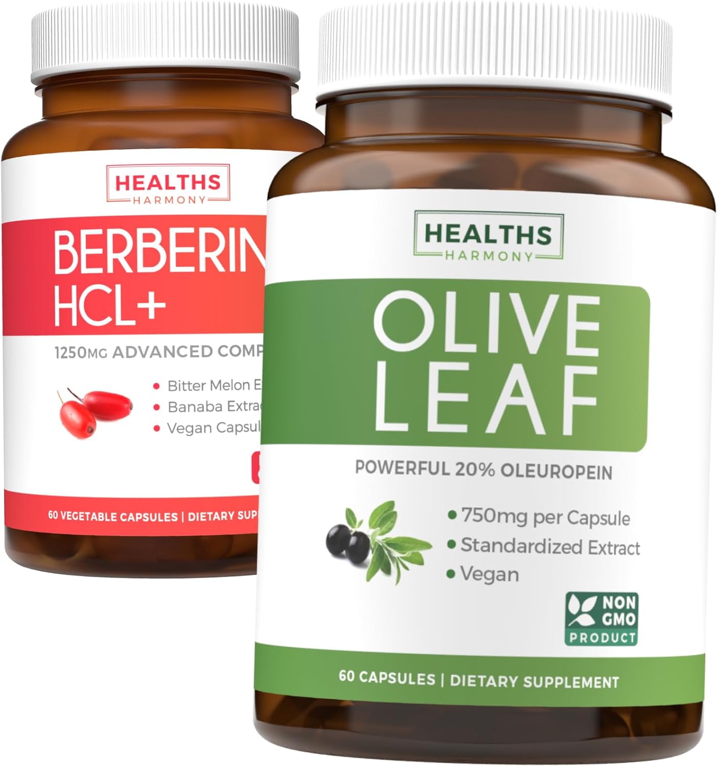 Amazon.com: Healths Harmony Save $4 (12% Off) - Buy Olive Leaf Extract ...