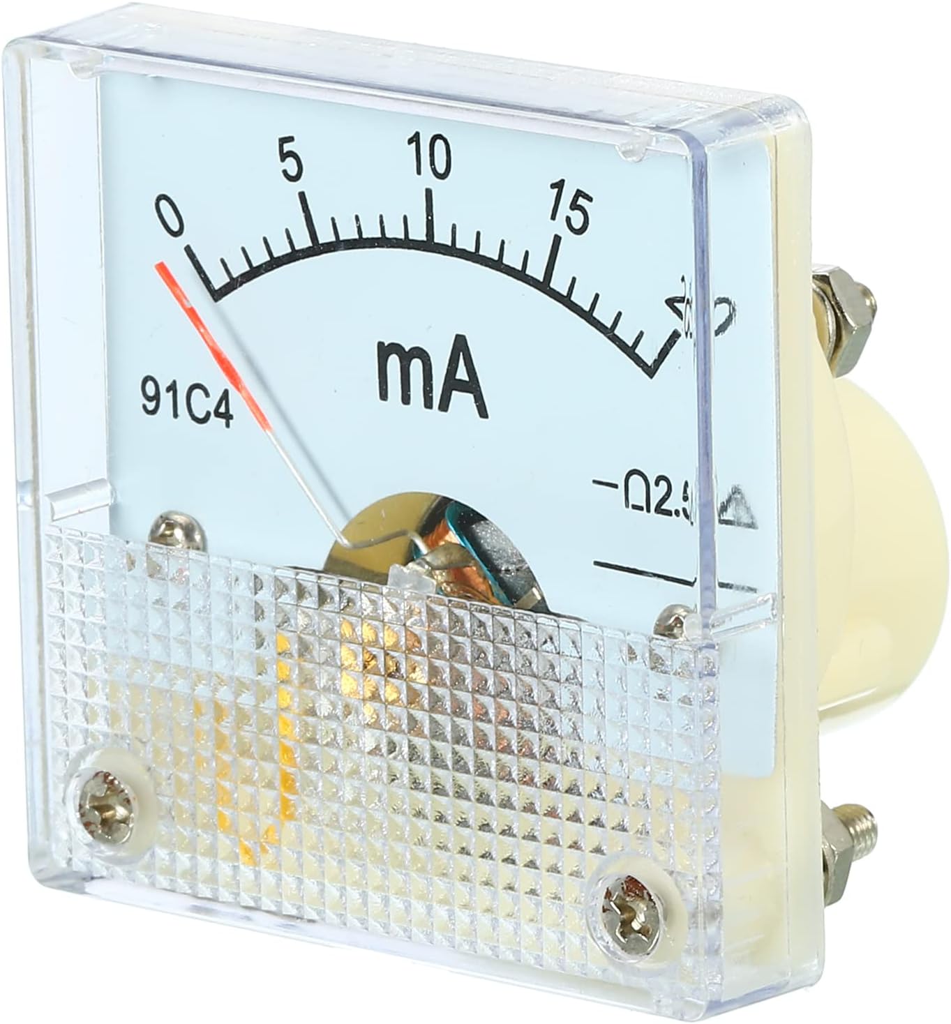 Amazon.co.jp: YOKIVE Analog Panel Ammeter 91C4 Amp Meter Current Tester ...