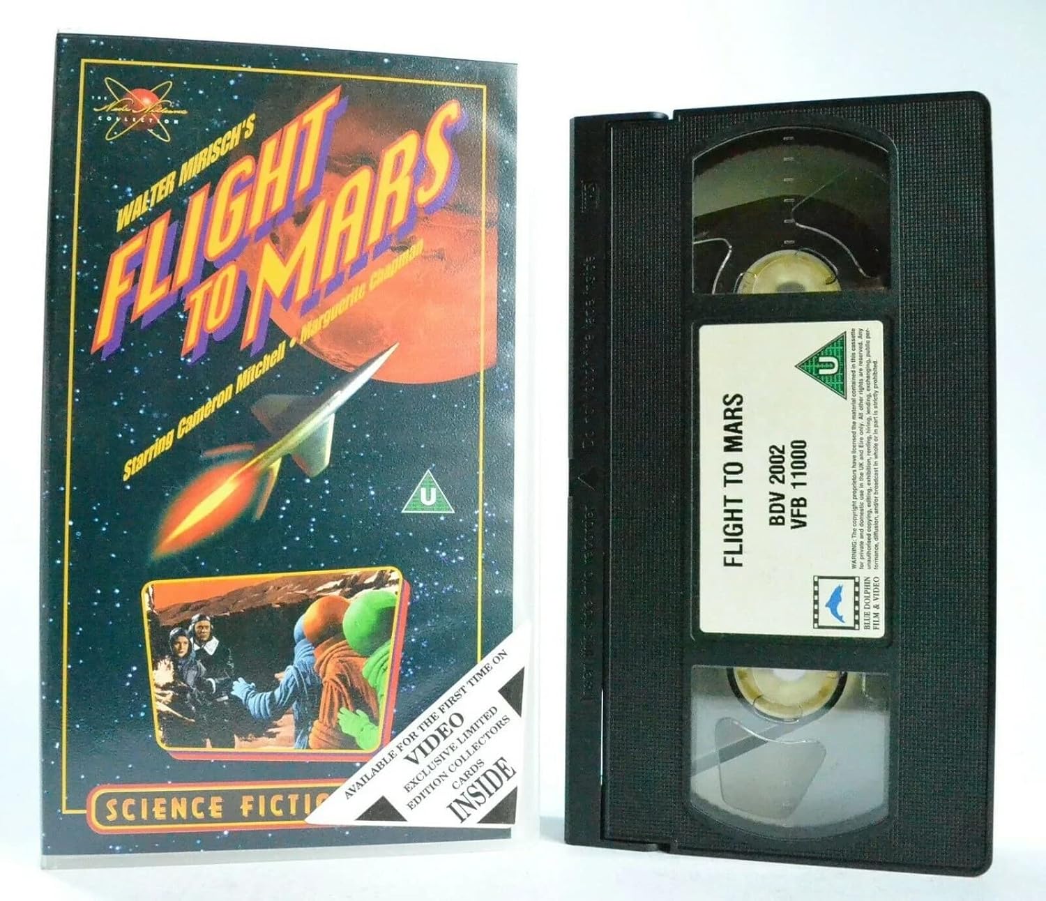 Flight to Mars [VHS] : Marguerite Chapman, Cameron Mitchell, Arthur ...