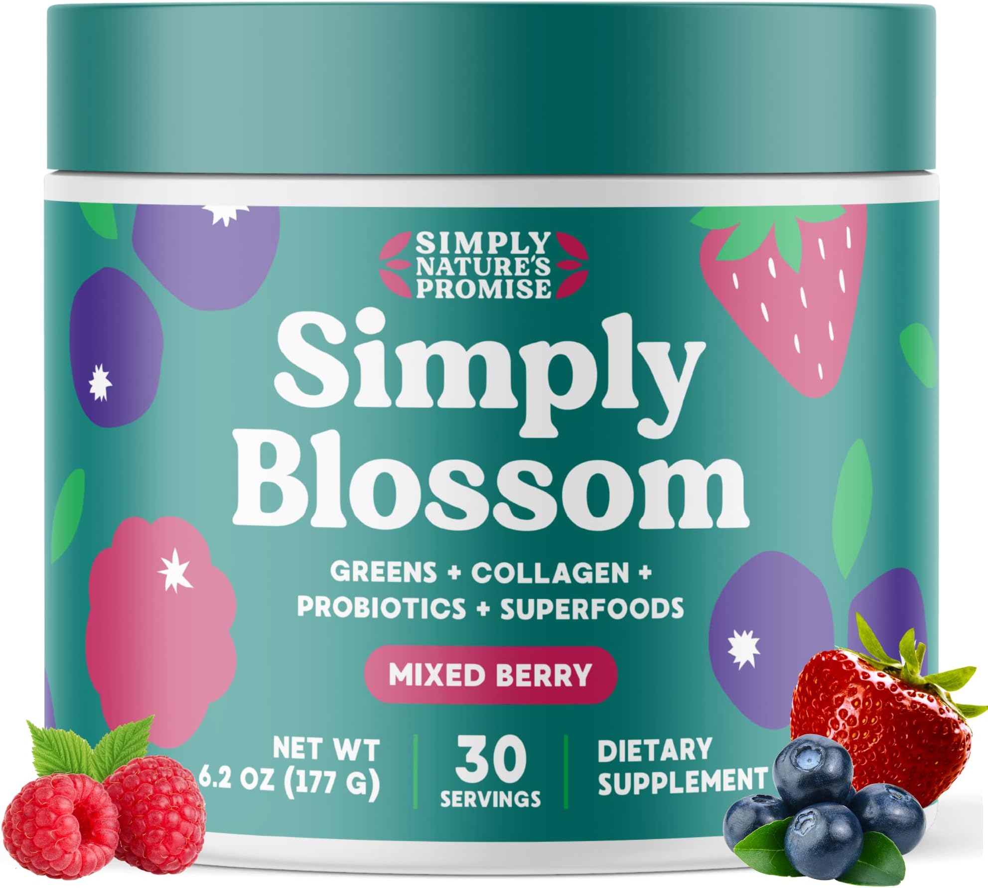 Amazon.com: Simply Nature's Promise Blossom Nutrition Daily Greens ...