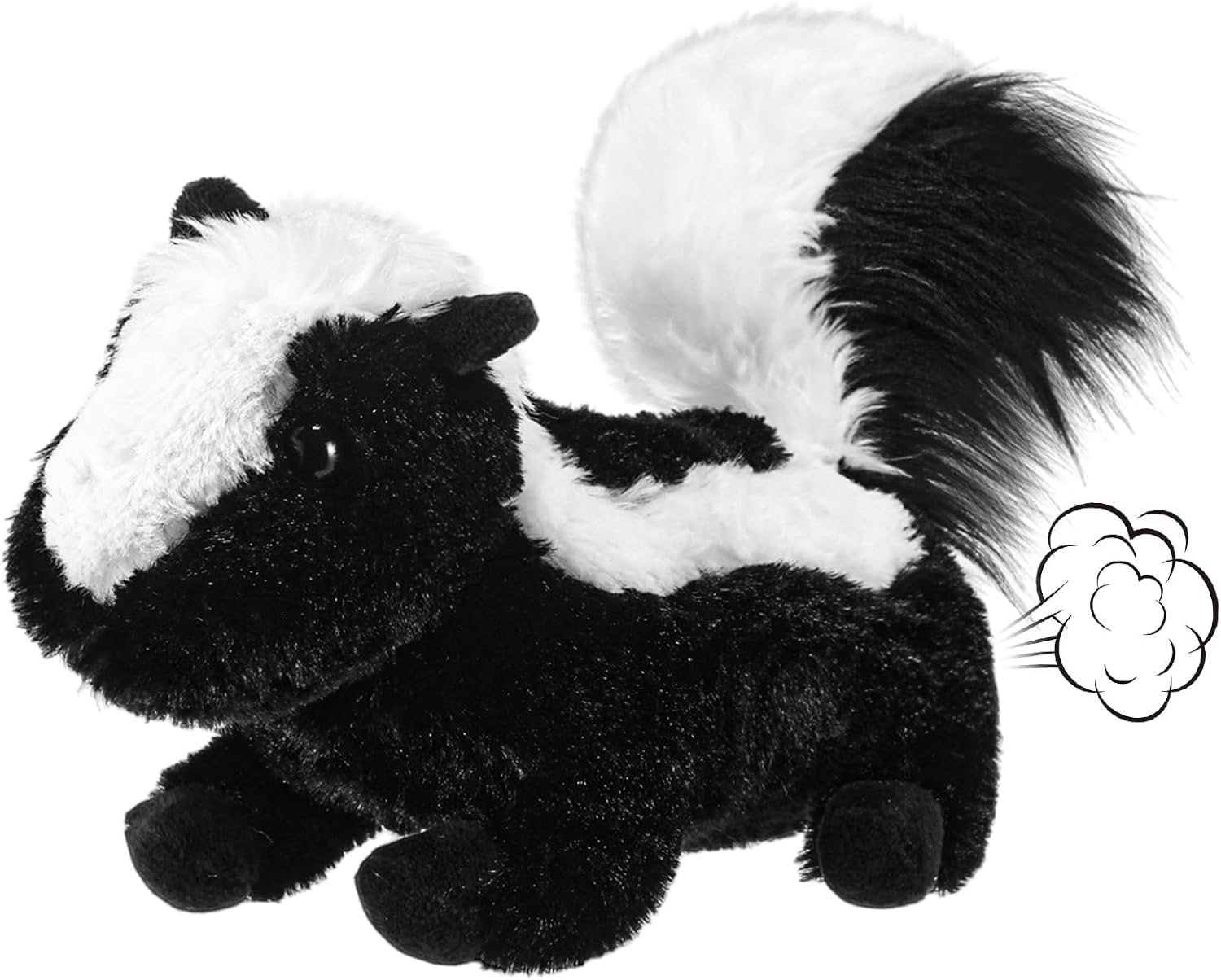 Amazon.com: Civaner Farting Skunk Plush Stuffed Animal, 11'' Realistic ...