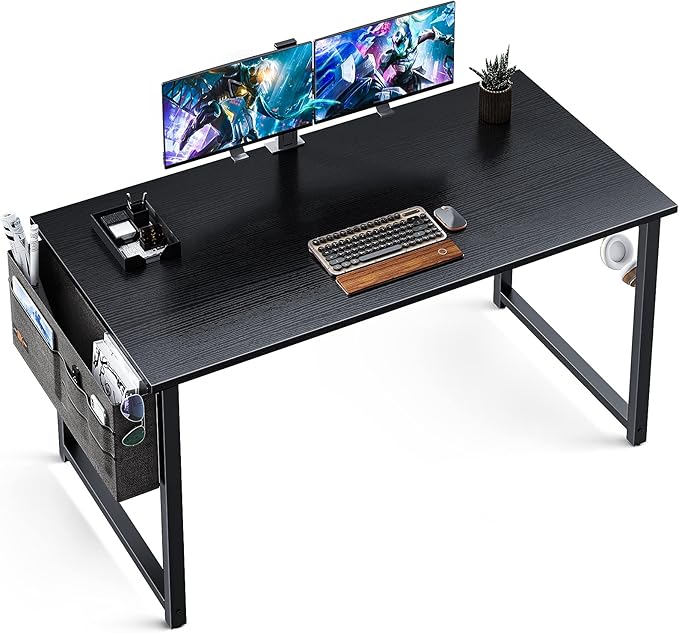Reviews for ODK Computer Writing Desk 47 inch, Sturdy Home Office Table ...