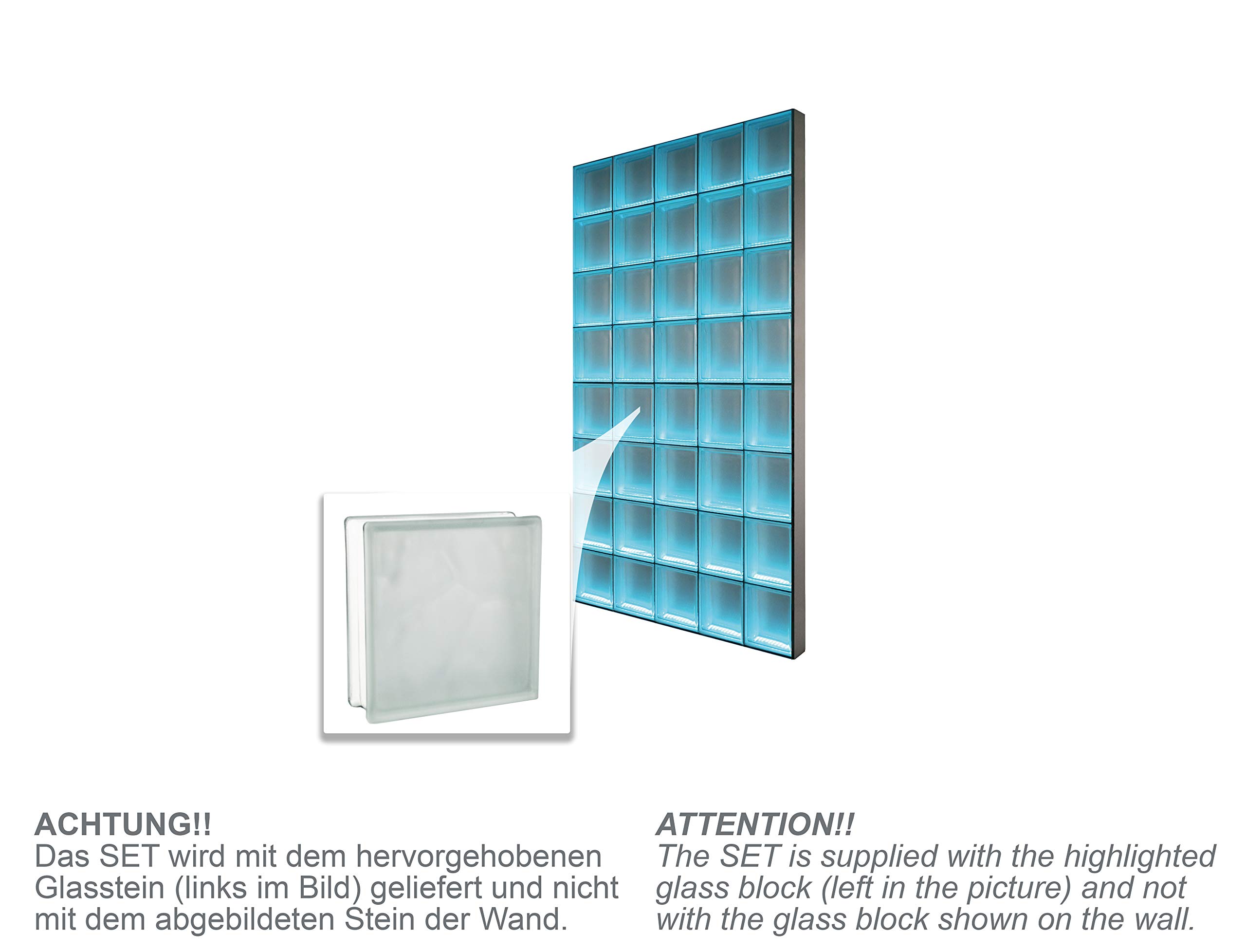 Illuminated Glass Block Wall Lighted Glass Blocks Stylish