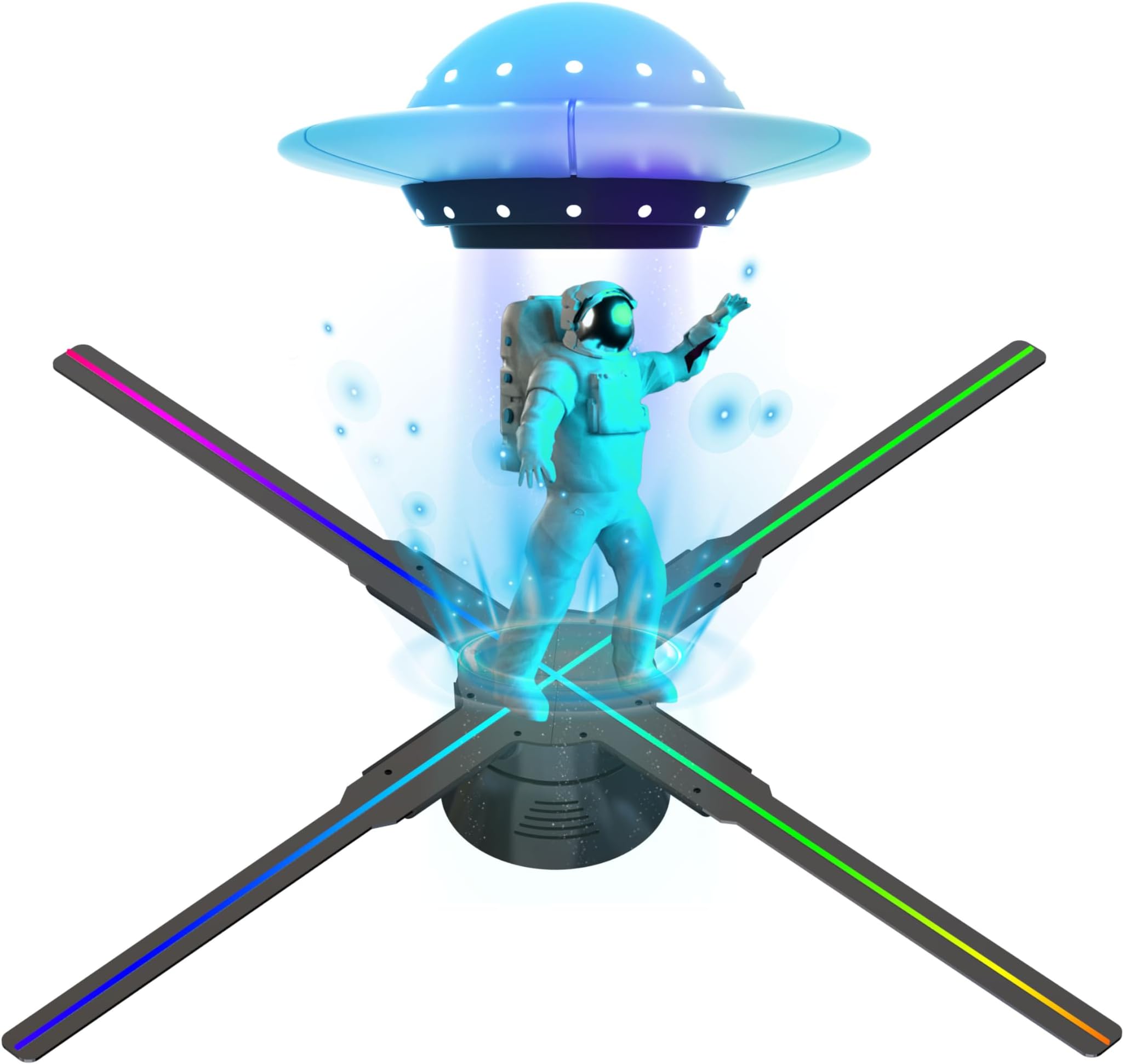 Amazon.com: 3D Hologram Fan,Hologram Fan with 700 Library Video ...