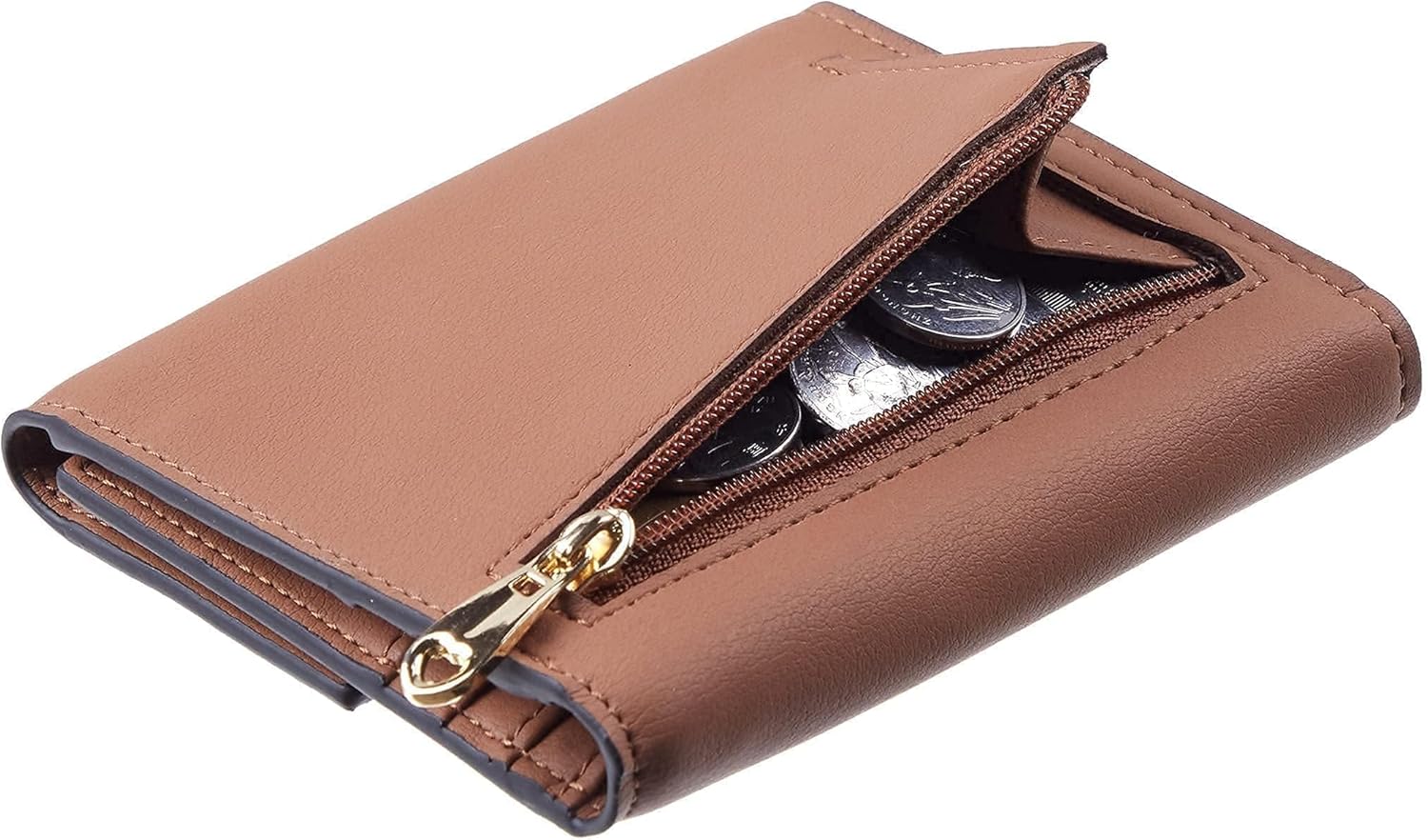 Amazon.com: Travelambo RFID Blocking Wallet Women Small Womens Wallet ...