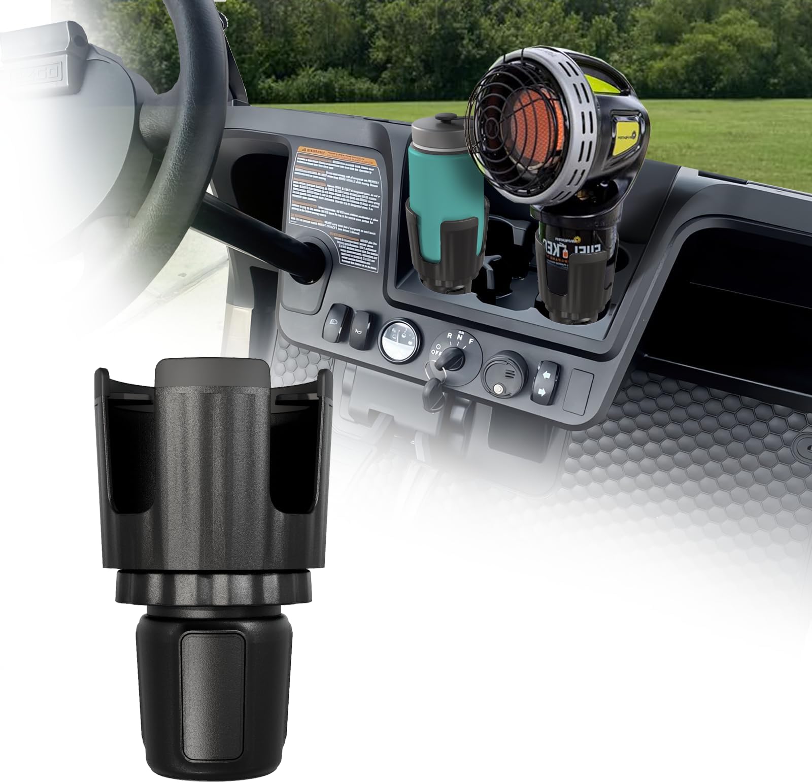 Amazon.com: Truwild Universal Golf Cart Heater Holder Propane Cup ...