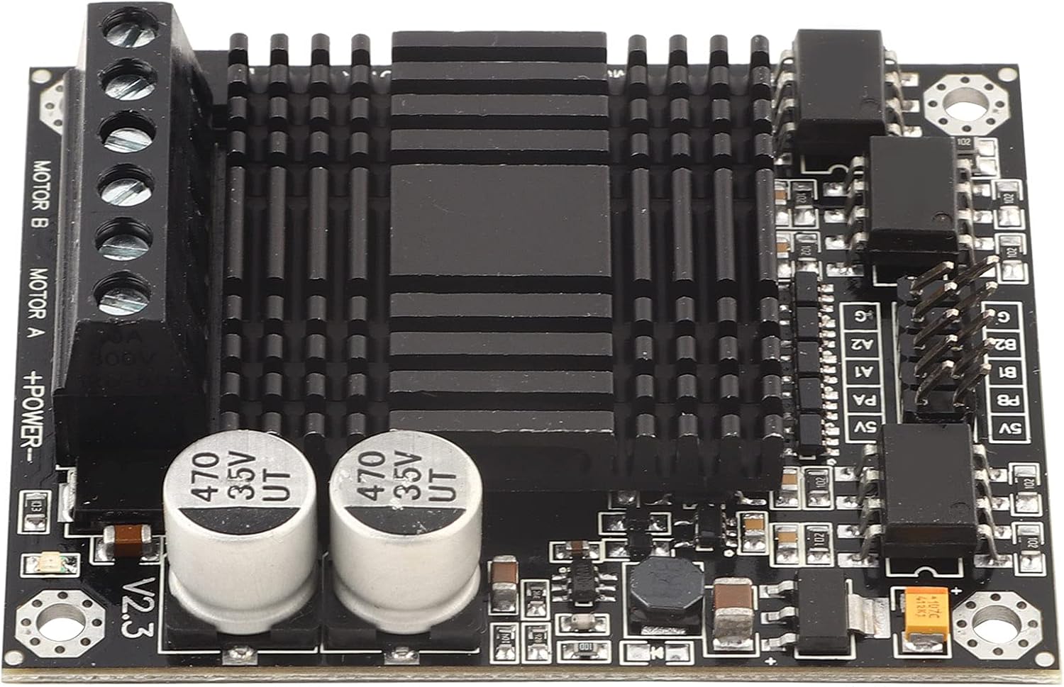 Amazon.com: 60A DC Motor Driver Module, High Power Double Channel H ...