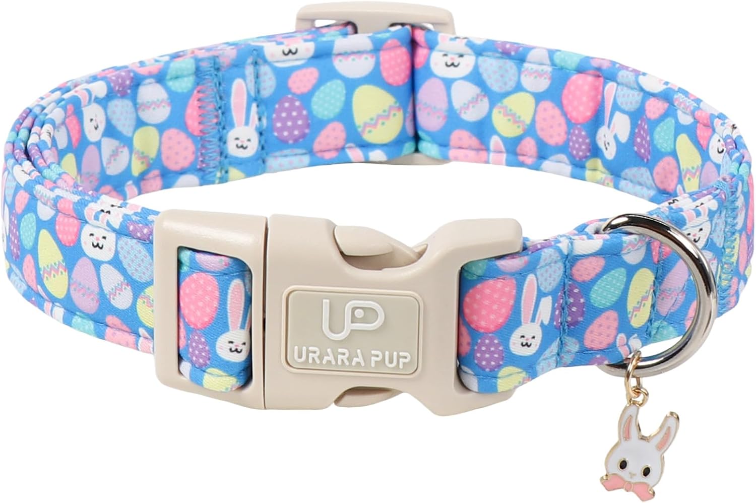 Amazon.com : Easter Day Dog Collar, UP URARA PUP Easter Bunny ...