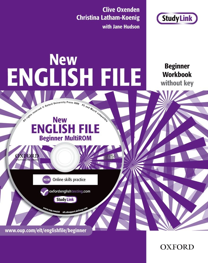 New English File: Beginner: Workbook with MultiROM Pack: Six-level ...