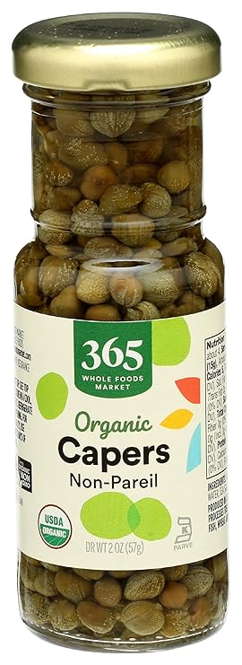 Amazon.com : 365 by Whole Foods Market, Organic Capers, Non-Pareil ...