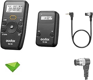 Amazon.com: Godox TR-N1 Wireless Timer Remote Control for Nikon D850 ...