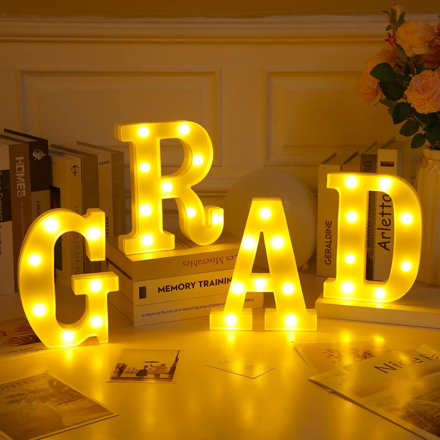 4 LED Grad Marquee Letter Lights Sign 8.3 x 6 Philippines | Ubuy