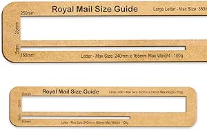 Royal Mail PPI Letter Guide: Size Template for Small & Large Letters ...