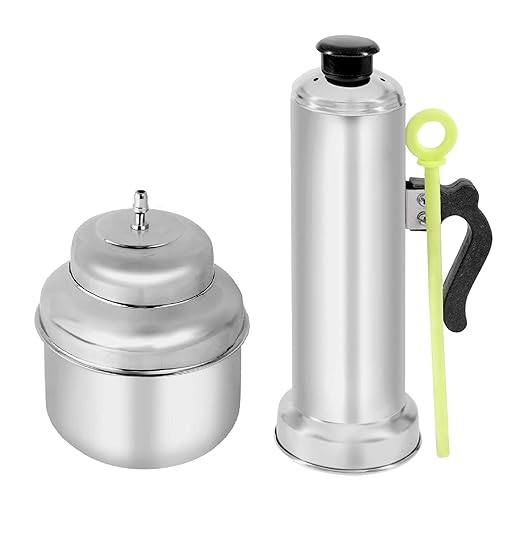 SOWBAGHYA Stainless Steel Puttu Maker and Mini Boiler Set- Silver ...