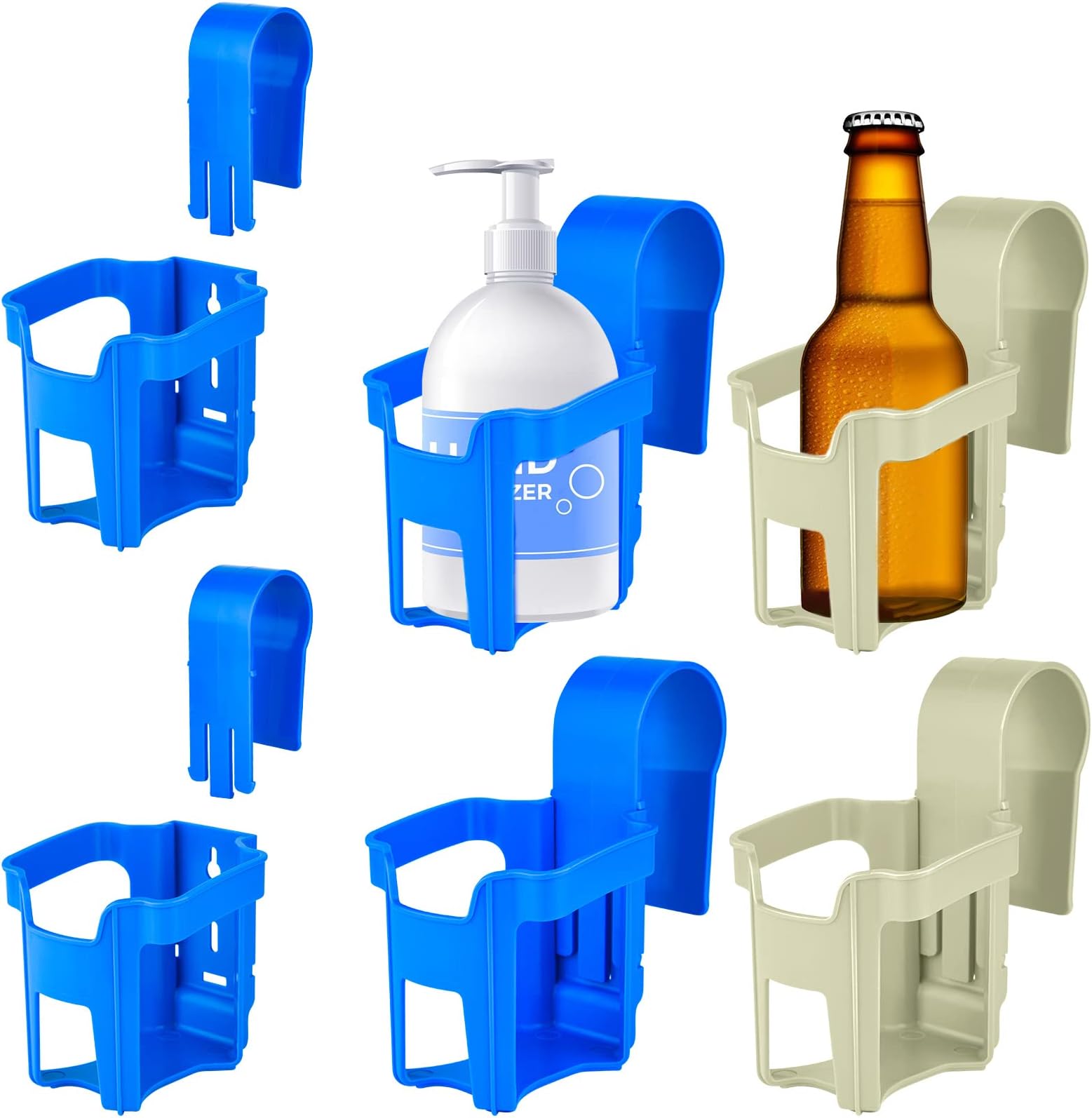 Amazon.com : 8 Pack Poolside Cup Holder for Above Ground Swimming Pool ...