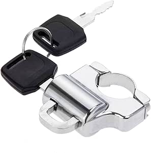 Mtsooning Universal Motorcycle Helmet Lock, ATV Motorbike Safety Lock ...