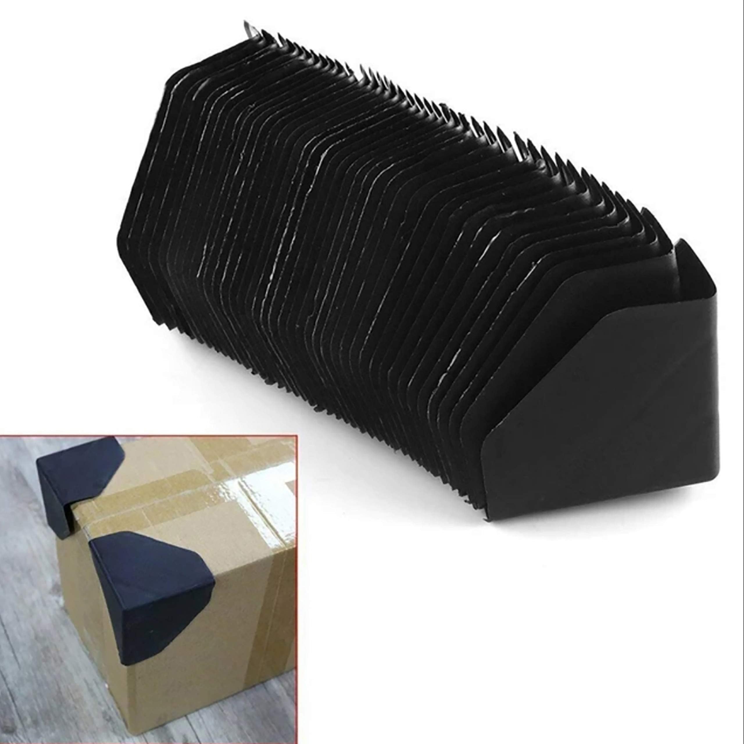 Amazon.com: [80 Pack] Shipping Box Corner Protectors Plastic Packaging ...