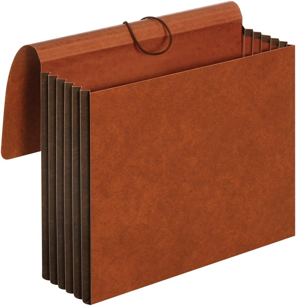 Amazon.com : Globe-Weis Redrope Letter Size Wallet File, 5 1/4 Inch ...