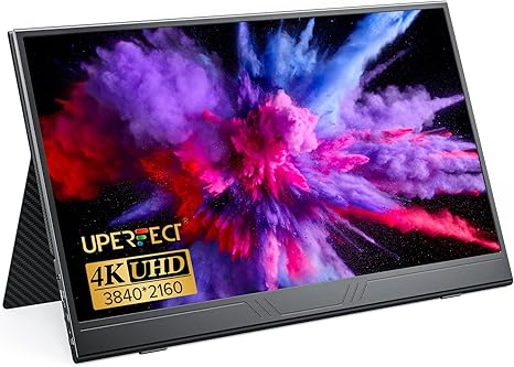UPERFECT True 4K Portable Monitor, [New Version] 15.6'' UHD IPS ...