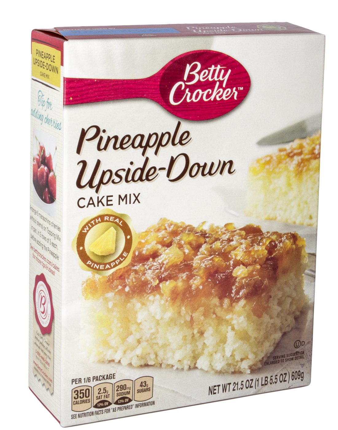 Amazon.com : Betty Crocker, Pineapple Upside Down Cake Mix, 21.5oz Box ...