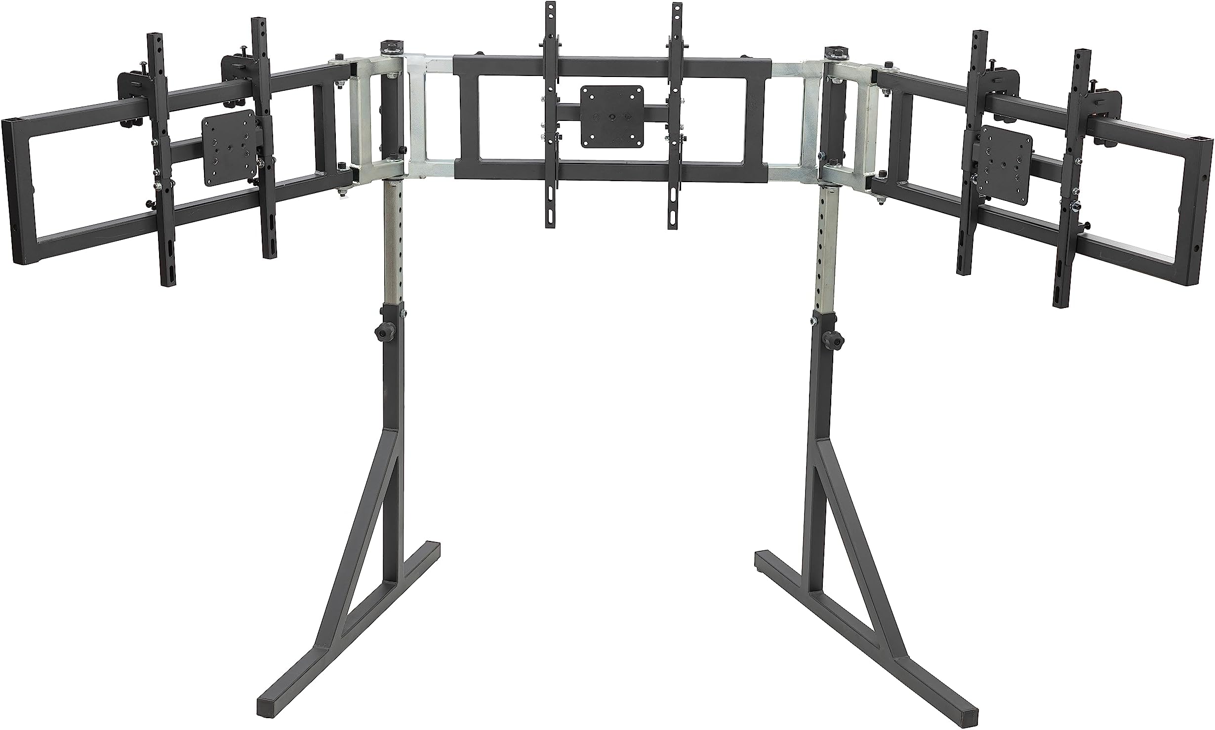 Amazon.com: Triple Monitor Floor Stand GEN2 for Racing and Flight ...