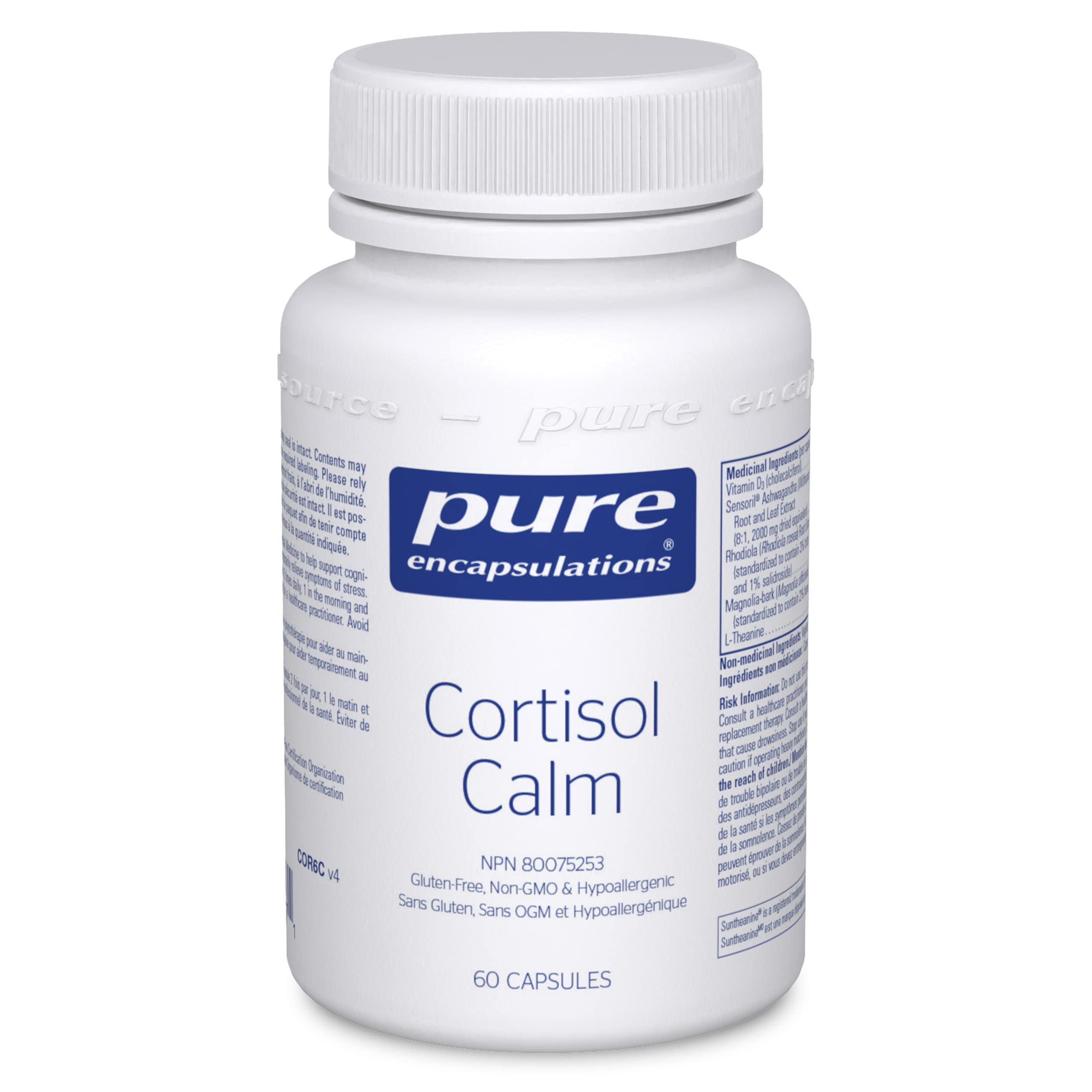 Pure Encapsulations Cortisol Calm - Supports Cortisol Health ...