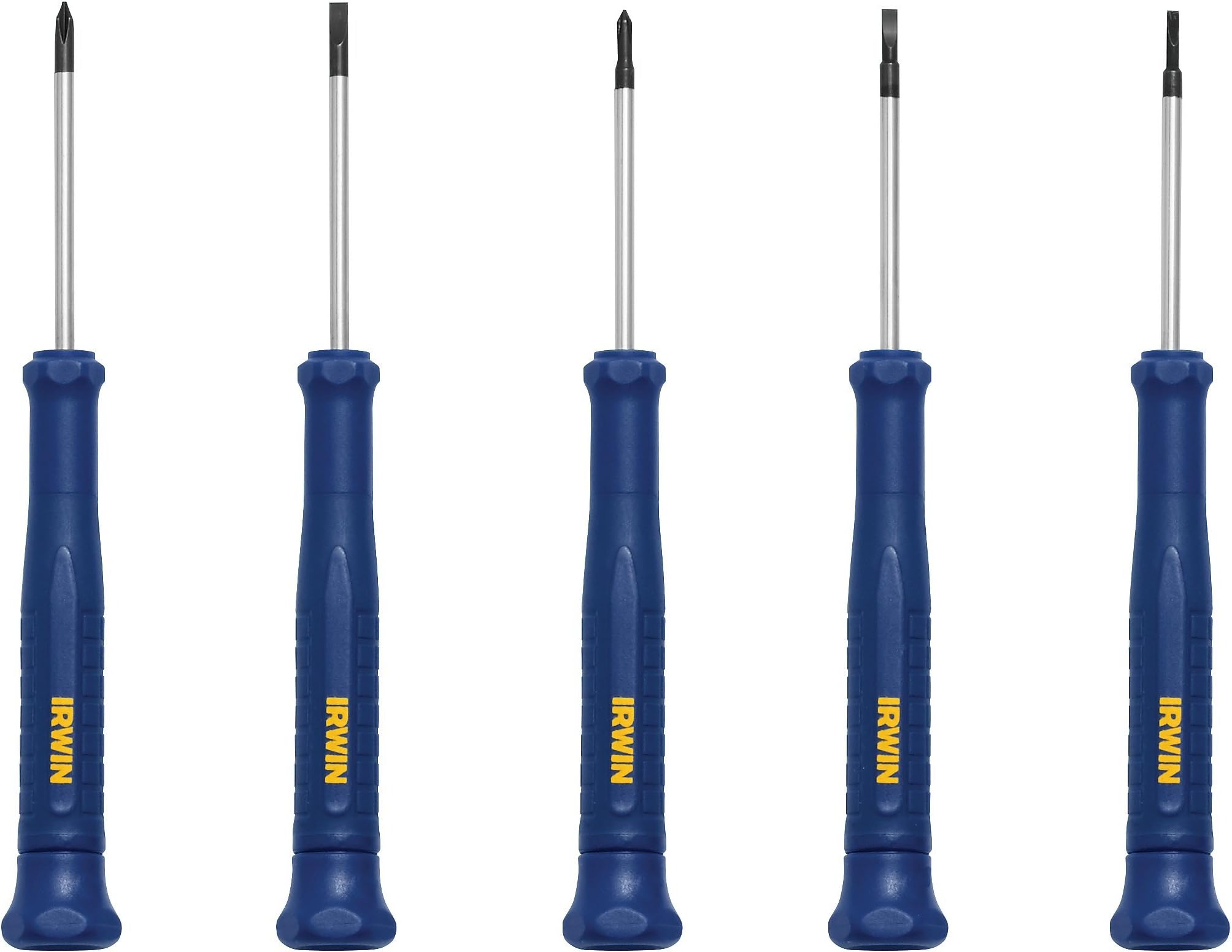 Amazon.com: IRWIN Precision Screwdriver Set, 5 Piece (1949289) : Tools ...