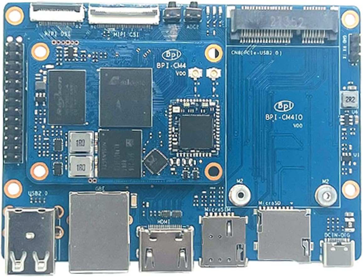 Amazon.co.jp: youyeetoo BPI-CM4 compatible with raspberry pi cm4 Amlogic A311D クアッドコア ARM Cortex ...