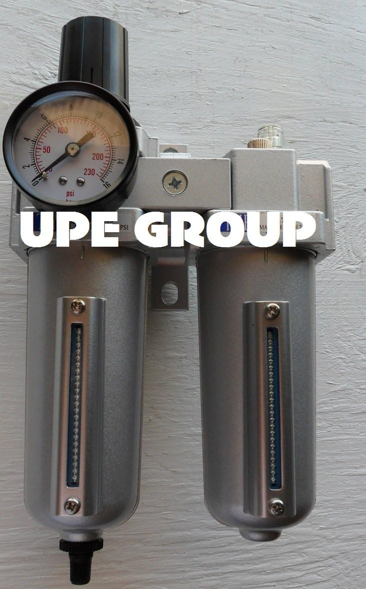 3/4" HEAVY DUTY COMBO PARTICULATE FILTER REGULATOR LUBRICATOR ...