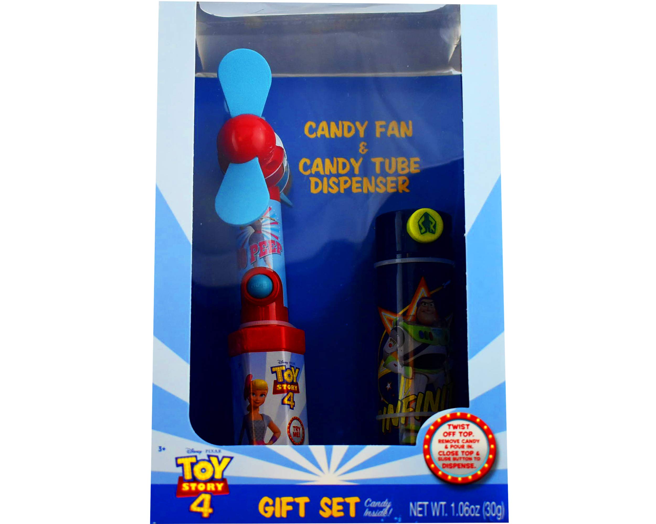Buy Disney Pixar-Toy Story 4 Fan & Candy Tube Dispenser Gift Set Online ...