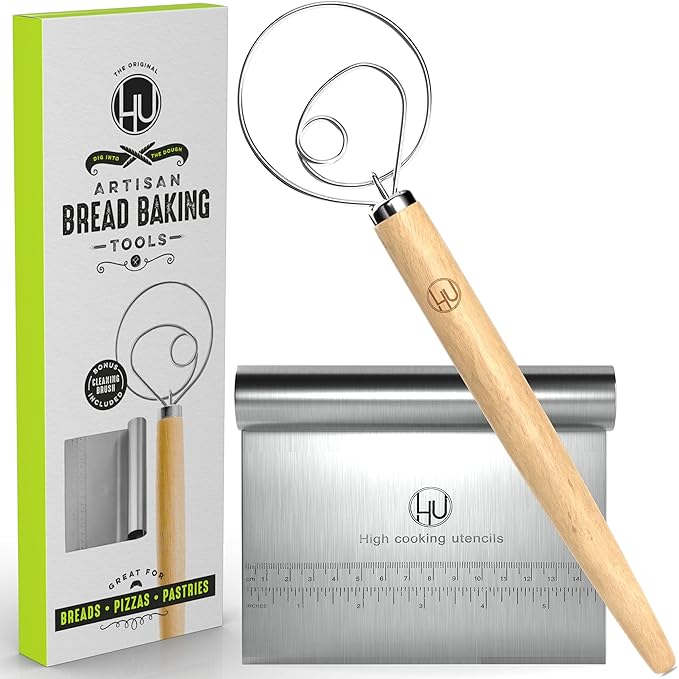 Amazon.com: Bread Making Tools and Supplies - Set of 2 - Danish Dough ...