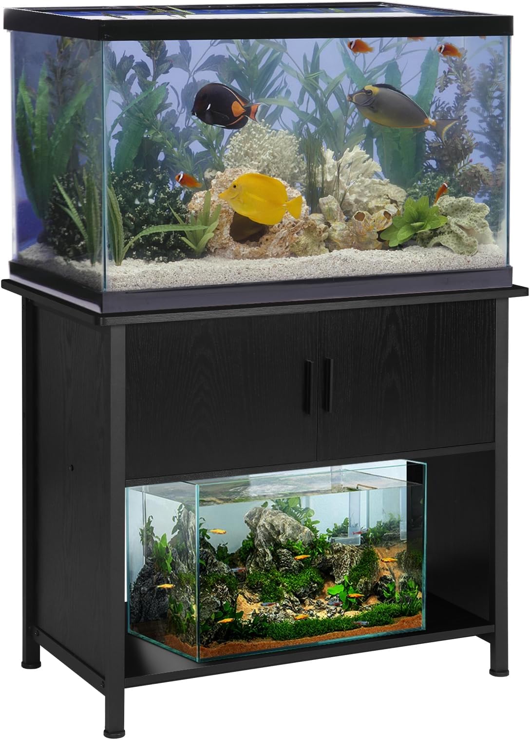 Amazon.com : SMONTER Aquarium Stand 40 Gallon Metal Fish Tank Stand ...