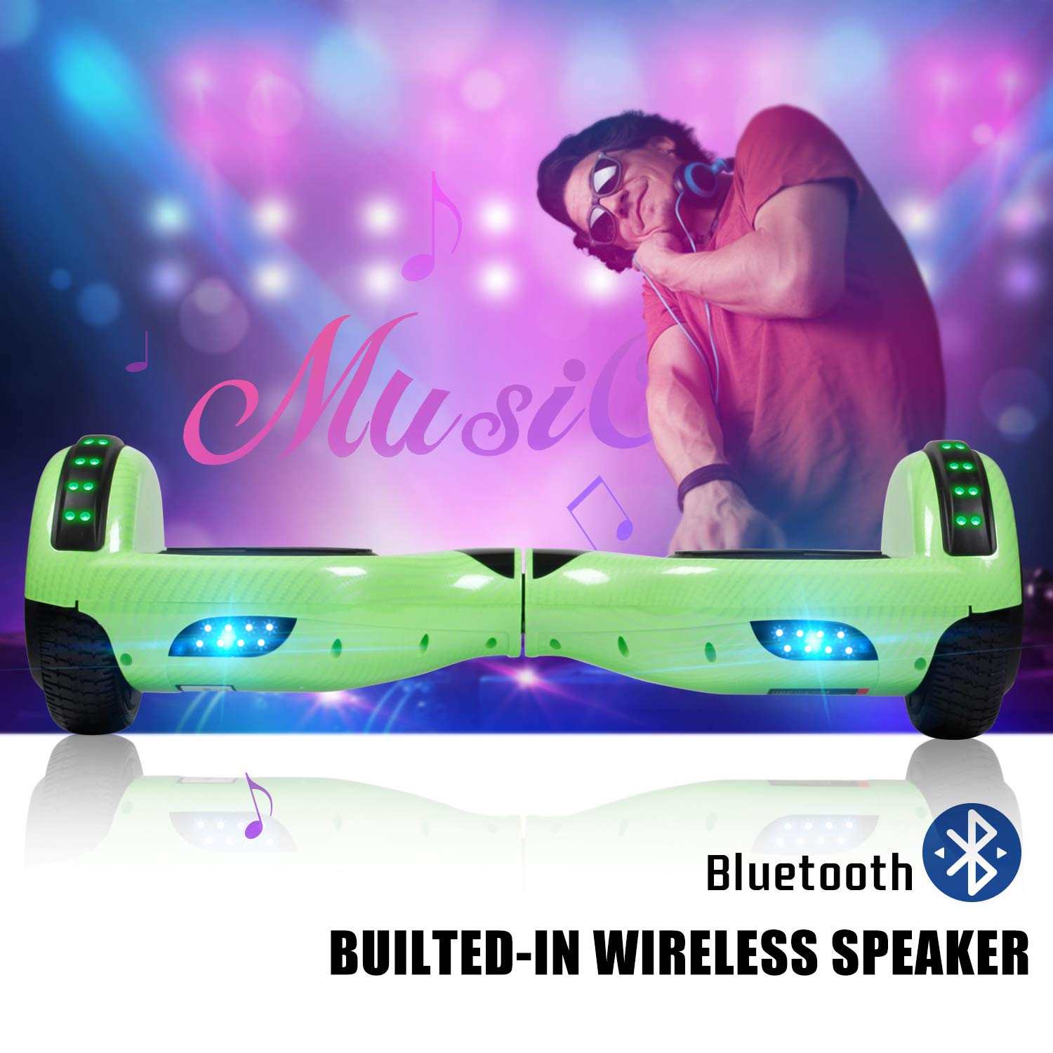 Hoverboard FLYING-ANT, hoverboard de equilibrio automá...B07MQ9RF8F ...