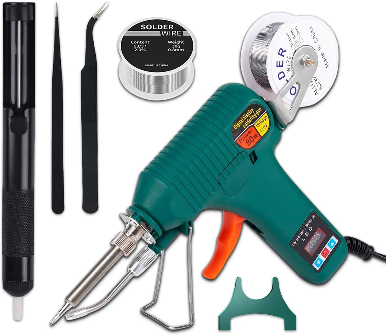 YEX-BUR Cordless Soldering Iron for Makita 18V Battery, 75W Digital ...