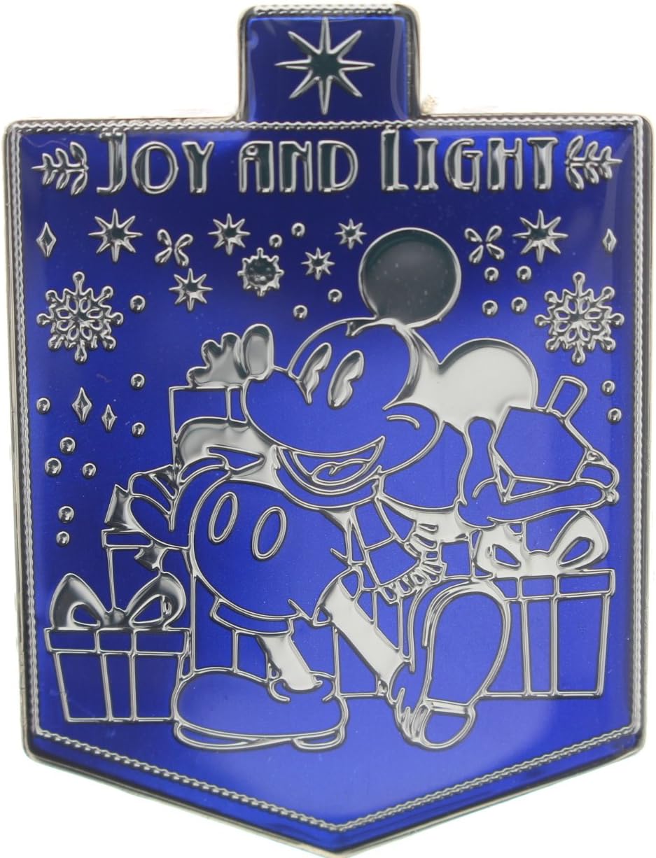 Amazon.com: Disney Happy Hanukkah Joy and Light Pin : Clothing, Shoes ...