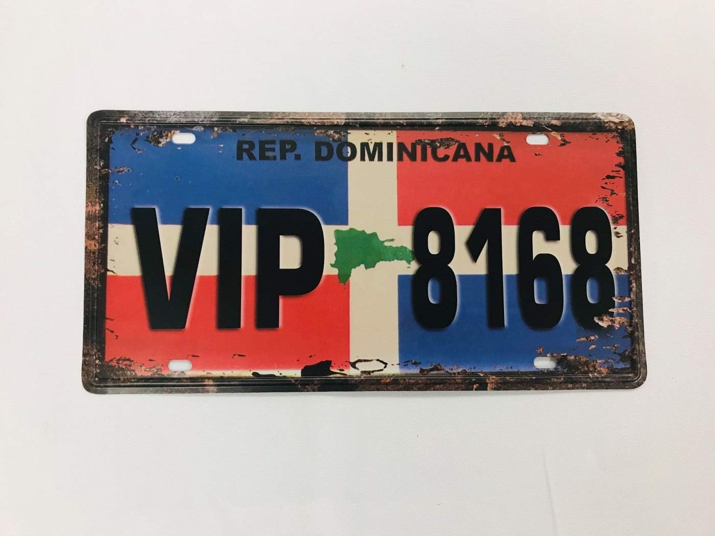 Amazon.com: Great Metal License Plate Dominican Republic Souvenir ...