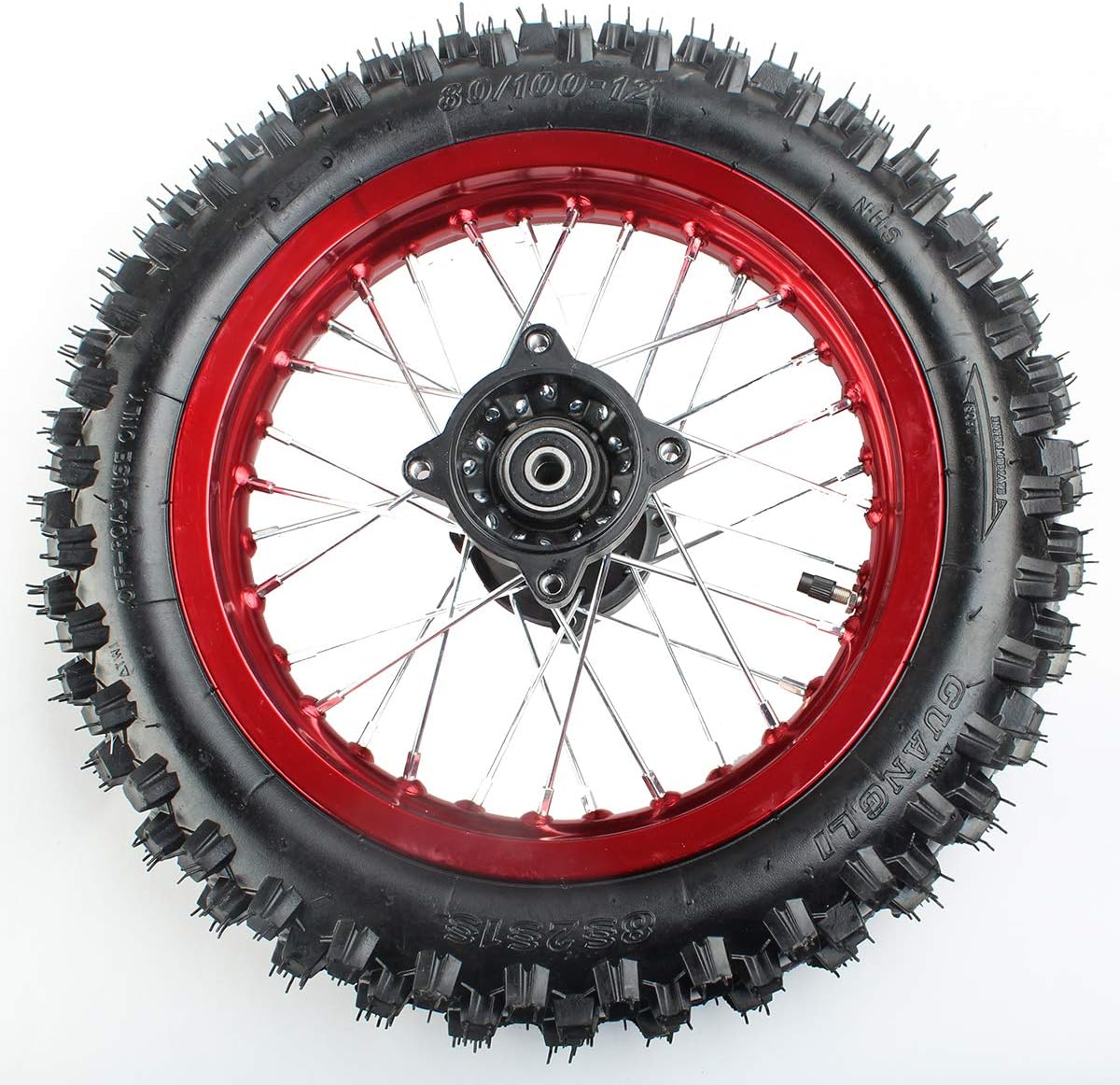 Amazon.com: X-PRO 10" Rear Wheel Rim Tire 2.5-10 with 12mm Bearing ...