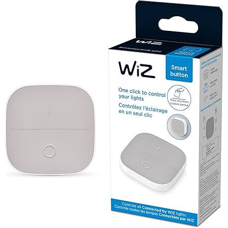 WiZ Portable Button - Pack of 1 - Switch Your Lights On and Off or ...